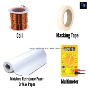 Transformer Design, 230 V to 12 V Step Down Transformer, Materials