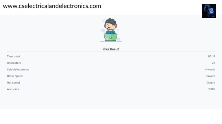 Typing Speed Test Code Using Html Css Javascript